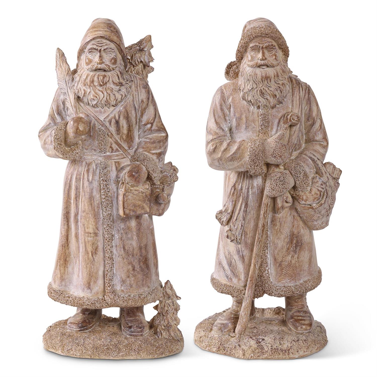 Natural Wood Santa | The Love Your Space Place