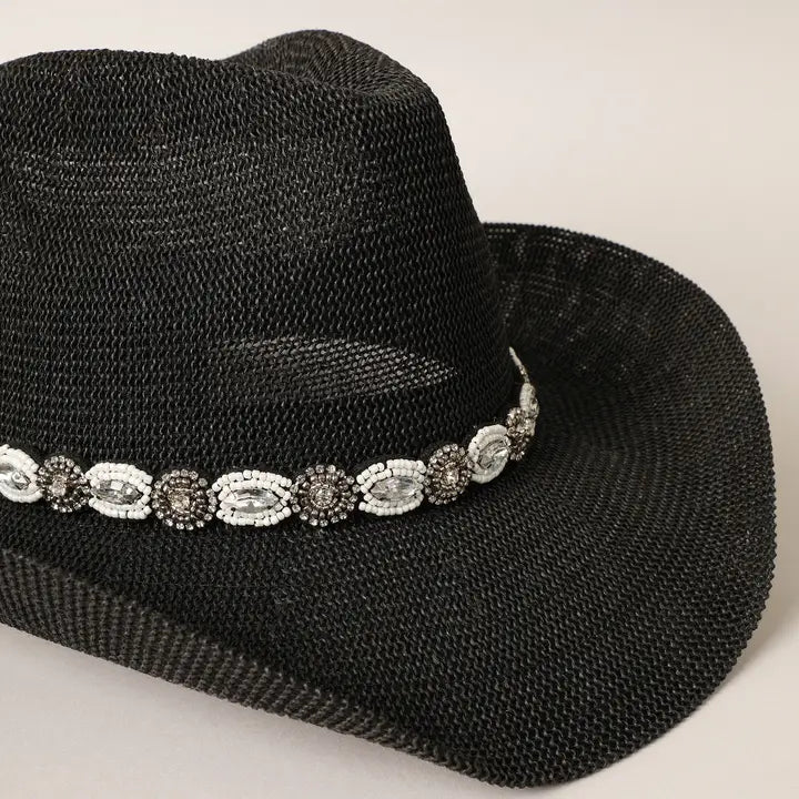 Durango Cowboy Hat Blacked Jeweled | The Love Your Space Place